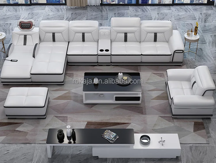 Luxury Smart Multi-Function Sofa - Adjustable & Recliner