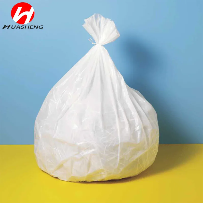 120L Starseal HDPE Plastic Refuse Sacks Black Color 9x34x51inch ...