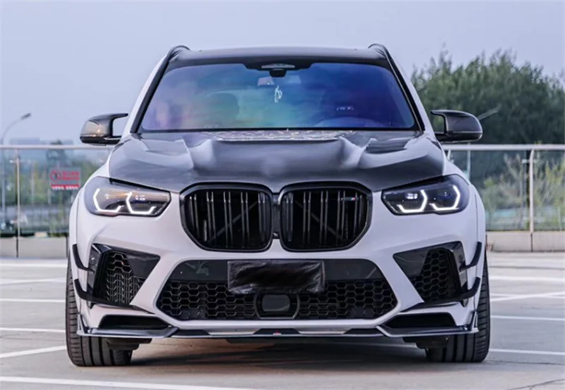 Modified Ae Style Carbon Fiber Front Bumper Edge For Bmw X5m F95 Body ...