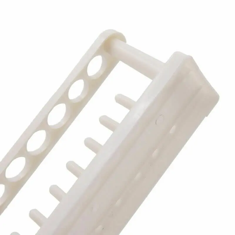 8 Burette White Plastic Chemistry Tube Rack School Laboratory ...