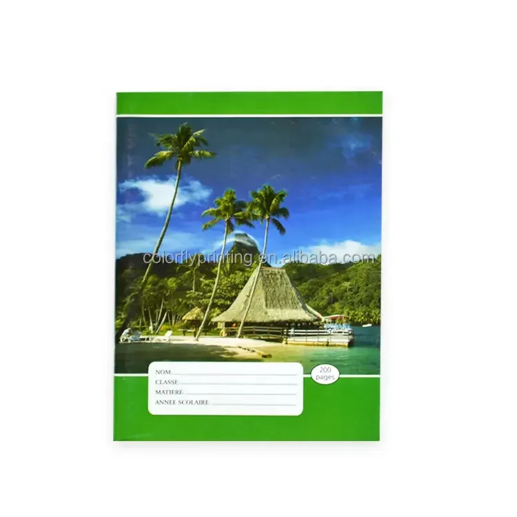 Colorful Softcover Exercise Book - Wholesale & Customization