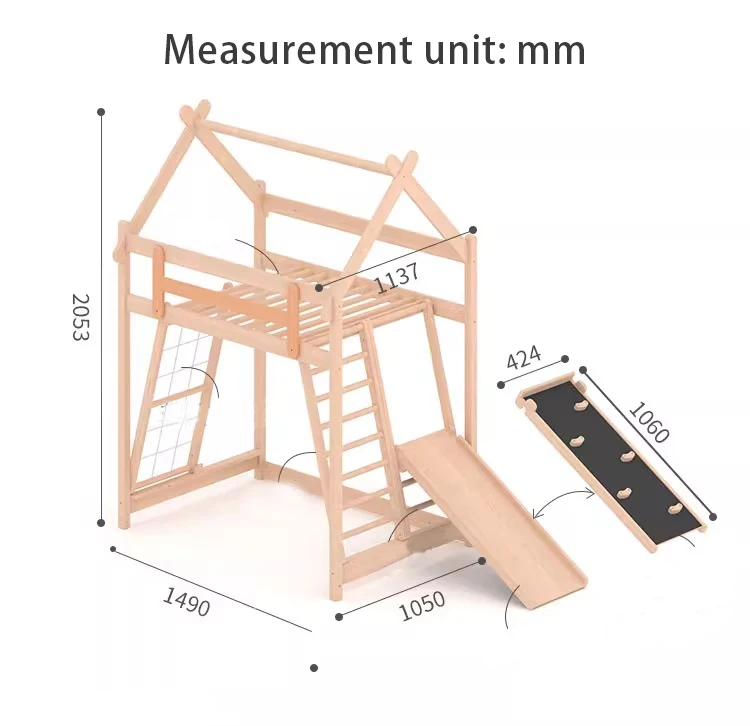 Square Gym For Toddlers Step Triangle Children's Indoor Folding ...