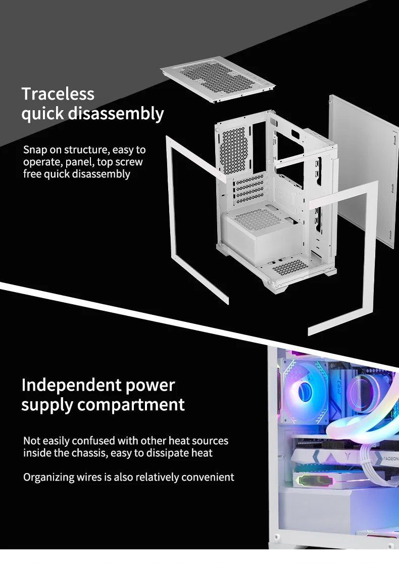 Gaming PC Cases - Tempered Glass ATX Towers by Locingcool