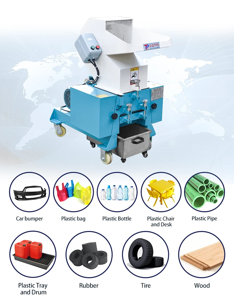 Industrial Machine Recycling Plastic Bottle Crushing Crusher - Buy ...