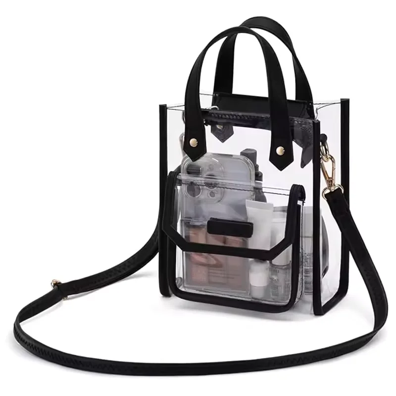 Stadium Approved Small Clear Purse - PVC Crossbody Bag