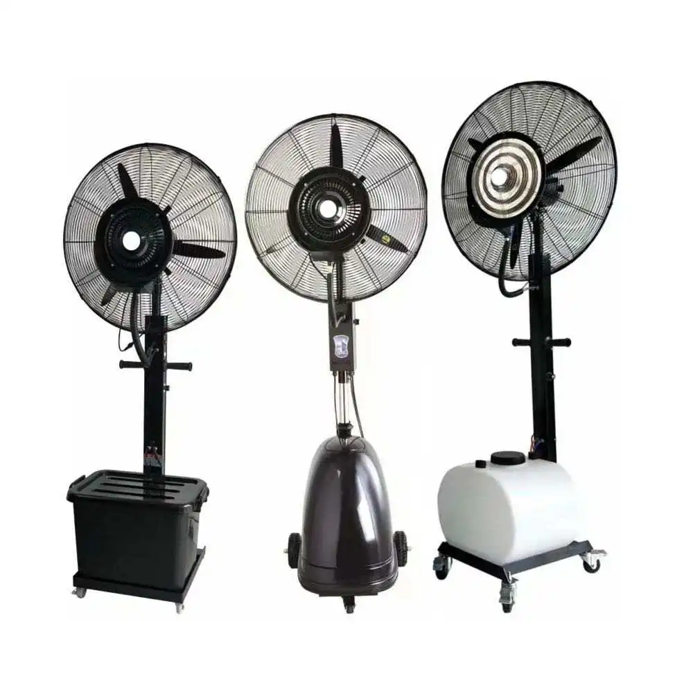 Spray Industrial Cooling Fan Outdoor Humidifying Centrifugal Atomizing ...