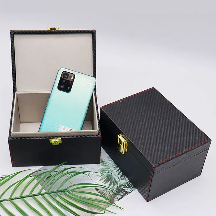 Factory Car Keyless Faraday Cage Large Box With Black Pu Leather Shell ...