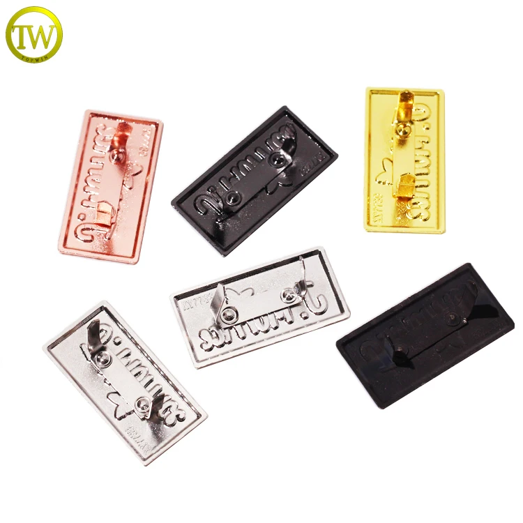 Custom Brand Designer Handbags Logo Emblems - Multiple Colors