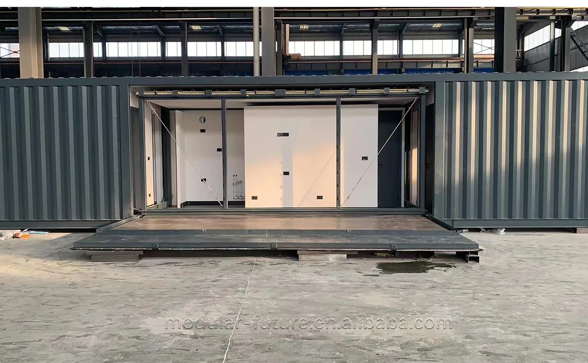 20ft 40ft Prefab Container Multi-use Two Storey Guarh House Customised ...