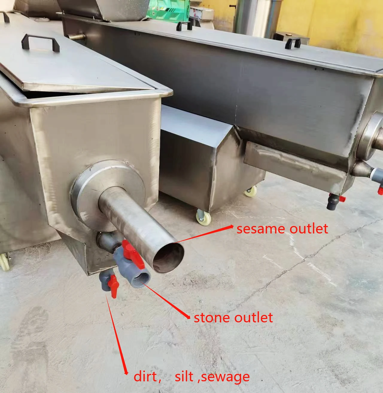 Corn Washer Wheat Millet Grain Seed Washing Cleaning Machine Grain ...