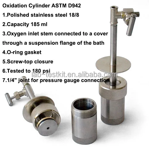 Astm D942 High Temperature Two Bombs Lubricant Grease Oxidation ...