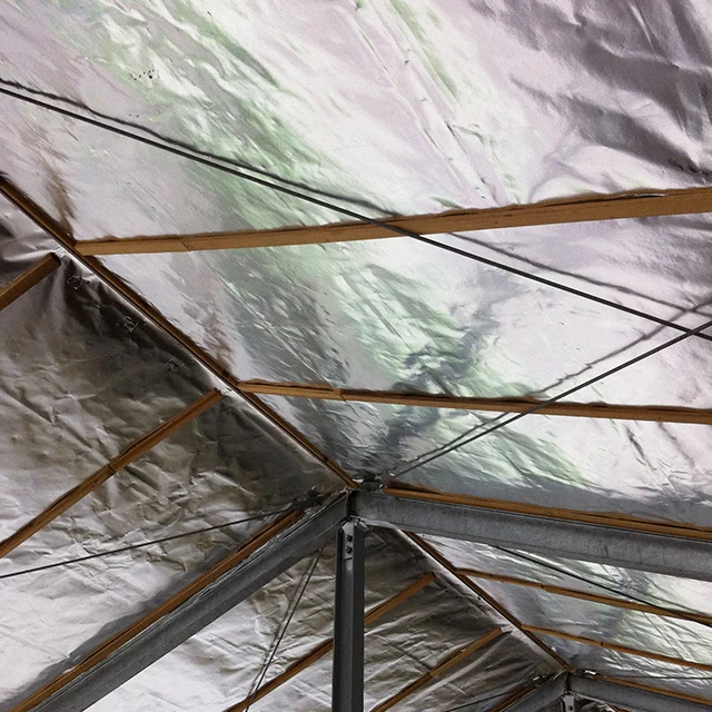 Aluminum Non-woven Fabric Transfer Side Heat Reflect Raw Material ...