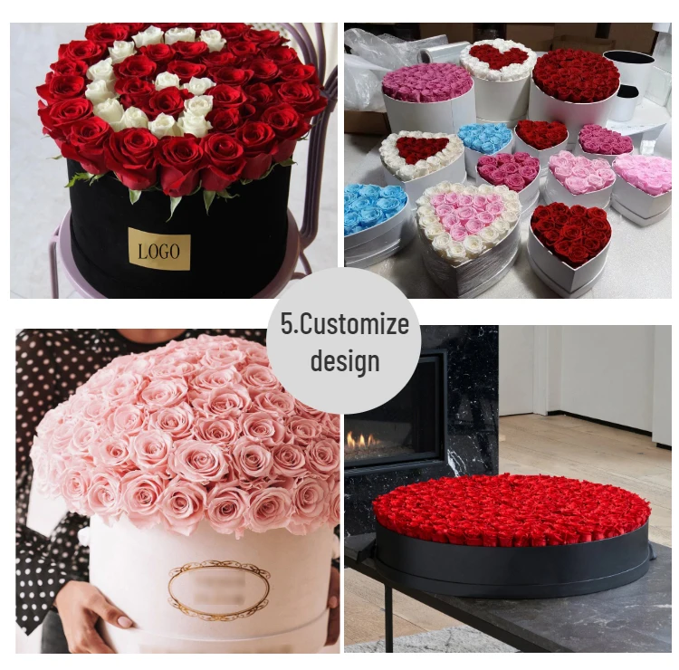 Eternal Roses - Preserved Flowers for Decorative Use