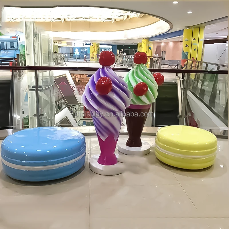 Life Size Pop Art Giant Candy Lollipop Sculptures Resin Candy Large ...