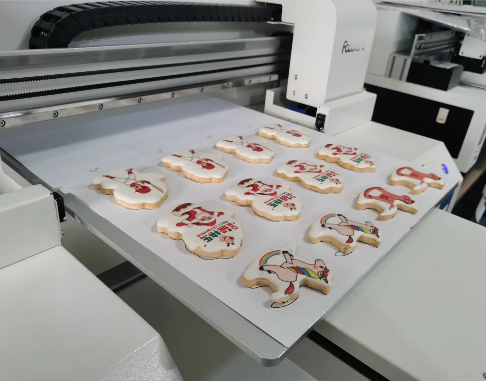 All In One Flatbed A2 Cake Printer Edible Ink Dragee Print Machine Food ...