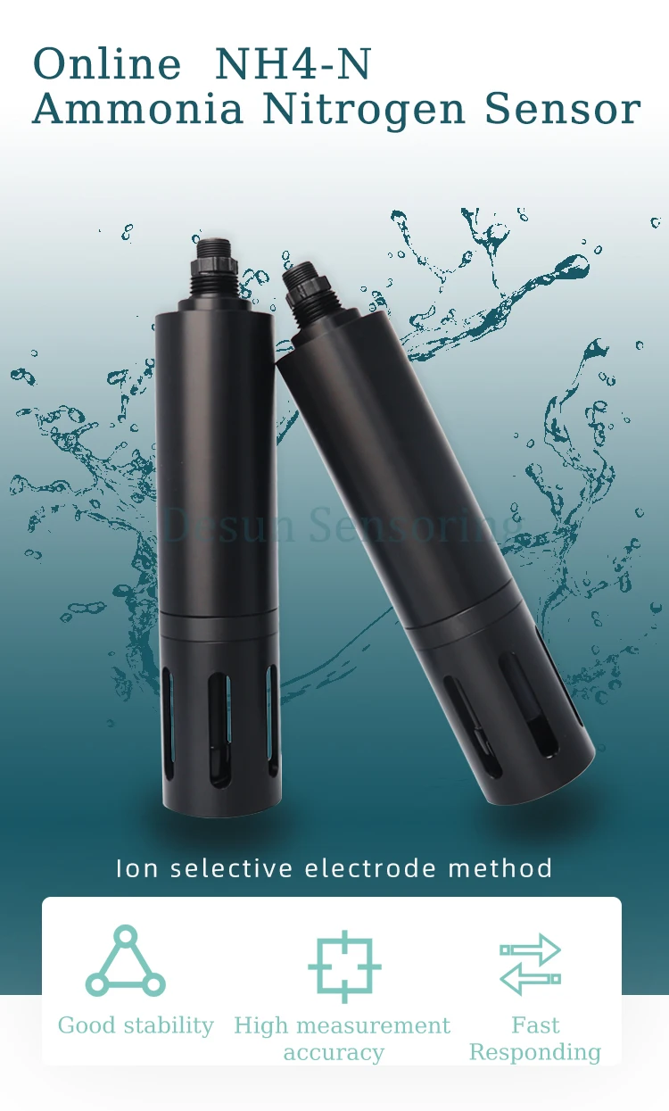 Dsn260 Ammonia Nitrogen Sensor For Water Monitoring & Mq137 ...