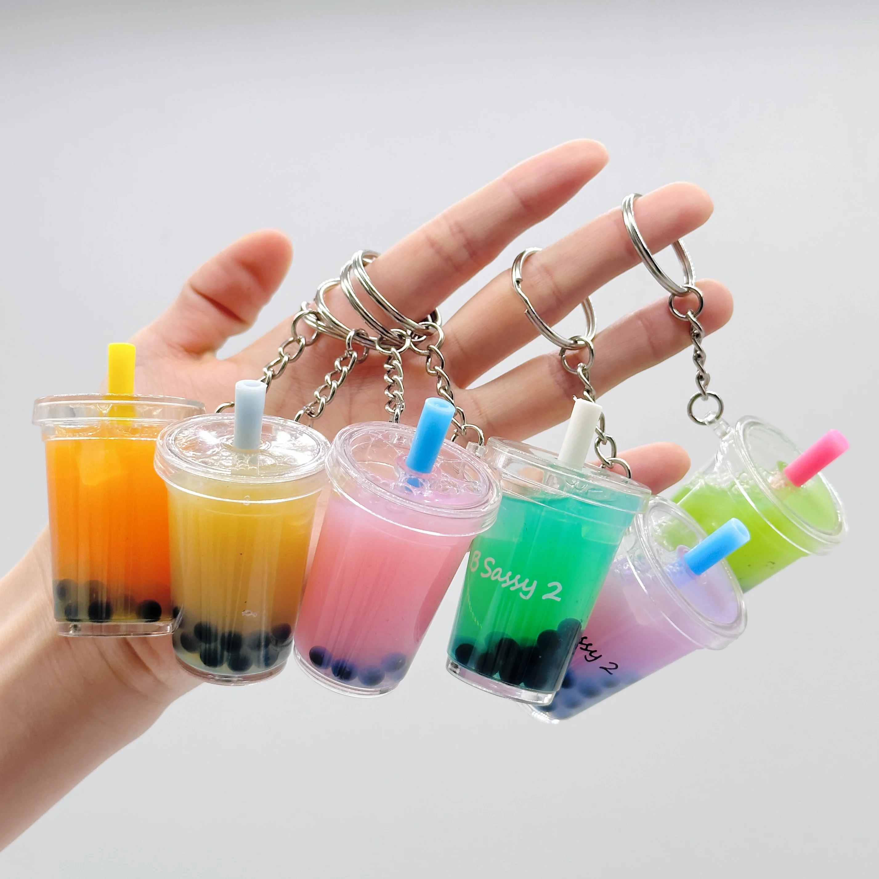 Custom Boba Keychains - Professional Manufacturer Direct