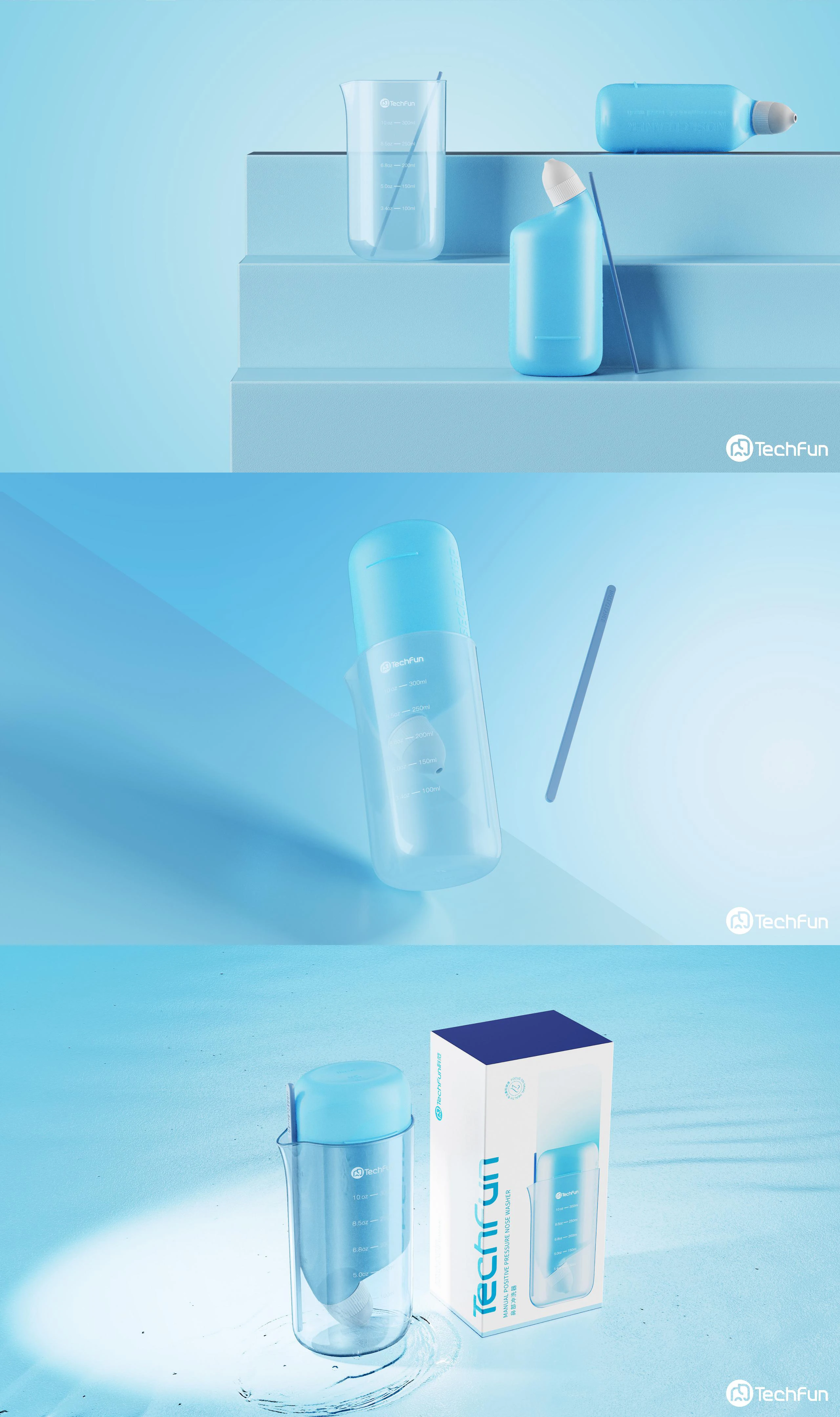 Nasal Rinse Kit - Effective Allergic Rhinitis Treatment