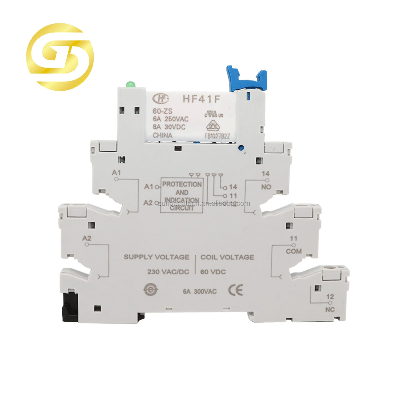 Hongfa Relay HF41F - Ultra-Thin, High Power, General Purpose
