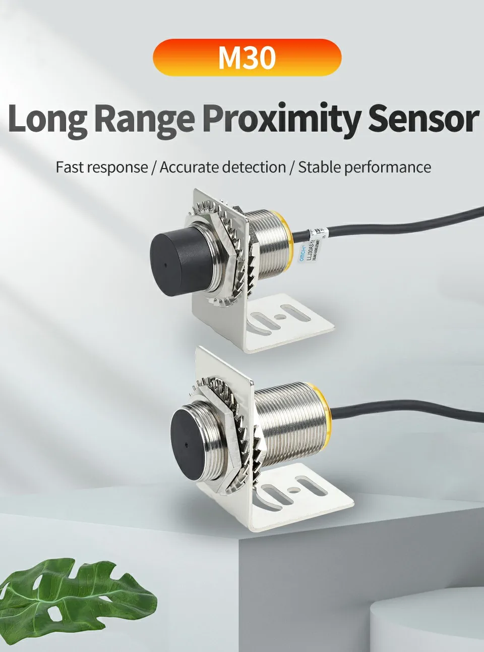 OMCH Long Distance Sensor M30 LLJ30A3-15/25 Metal Position Inductive ...