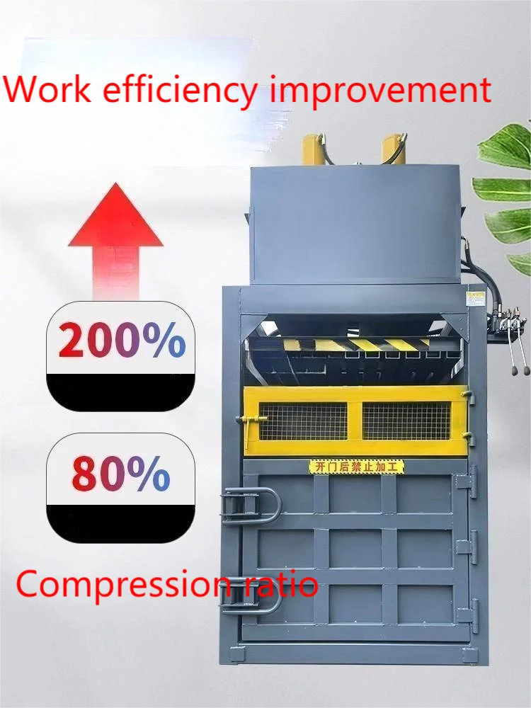 Hydraulic Carton Compress Baler Machine/cardboard Baling Press Machine ...