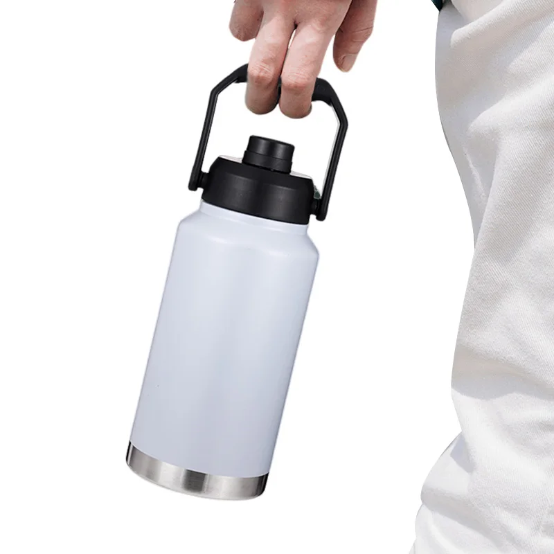 2024 Portable Big 128oz 1 Gallon Big 18/8 Stainless Steel Vacuum Flasks ...