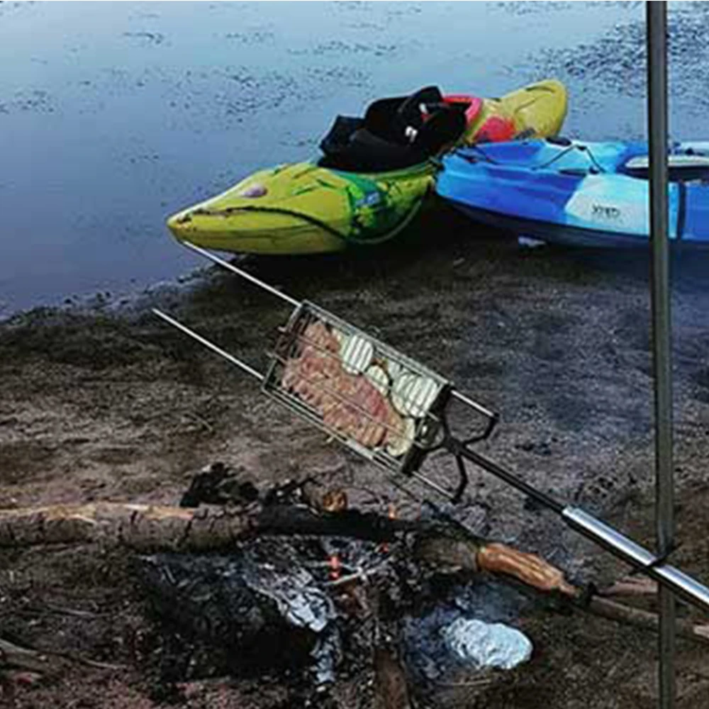 Outdoor BBQ Kit - Heavy Duty Rotisserie Grill