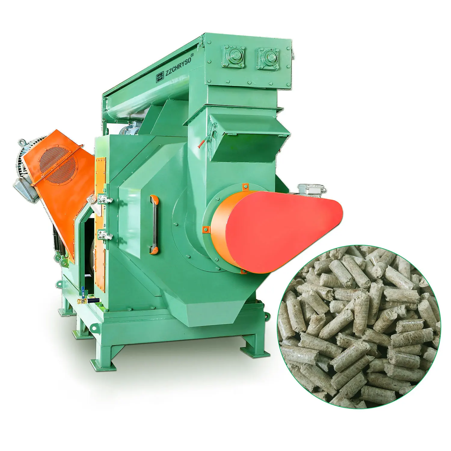 Electric motor and diesel engine pellet machine wood pellet mill ...