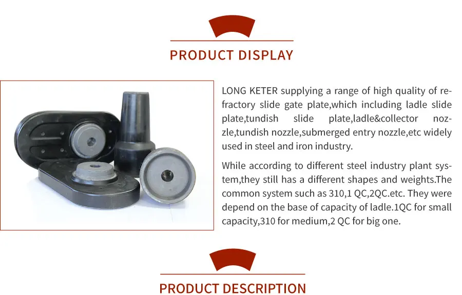 Refractories With Sliding Nozzle Metering Aluminum Suction Cups Slide ...