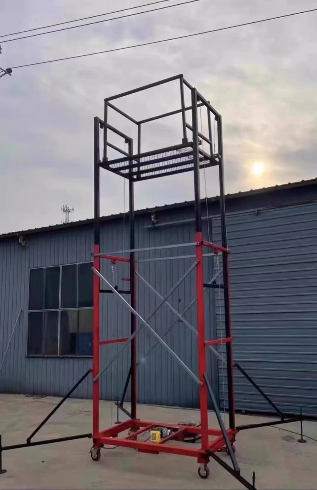 Multiple Models Folding Mobile Electric Scaffold Platforms Electric ...