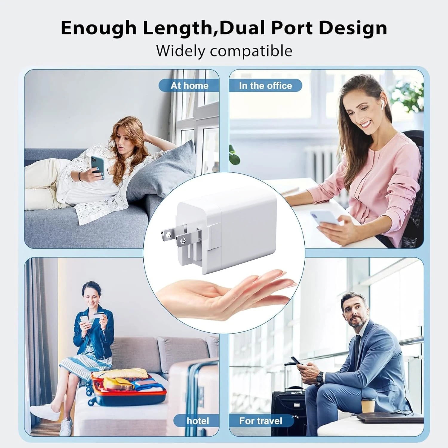 ABP Interchangeable PD 20W Fast Charger Phone Charger Adapter with FCC ...