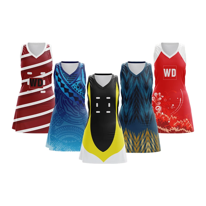 Breathable Netball Dress Netball Uniform For Girls Netball Wear Skirts ...