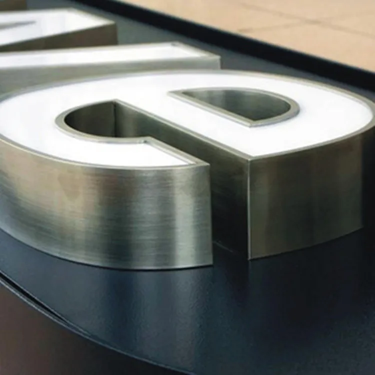 Chinese Manufacture 3d Luminous Characters Signage Professional Led ...