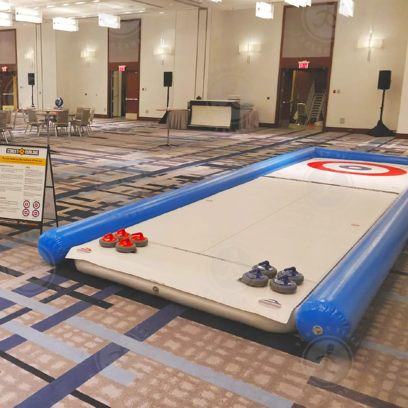 Inflatable Olym Pic Sport Games Of Curling For Rental - Buy Outdoor ...