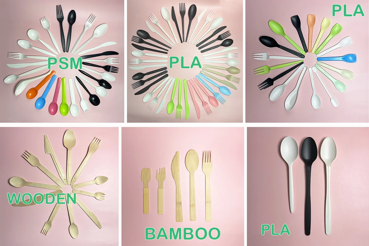 Eco-friendly PLA Biodegradable Tableware - Perfect for Events