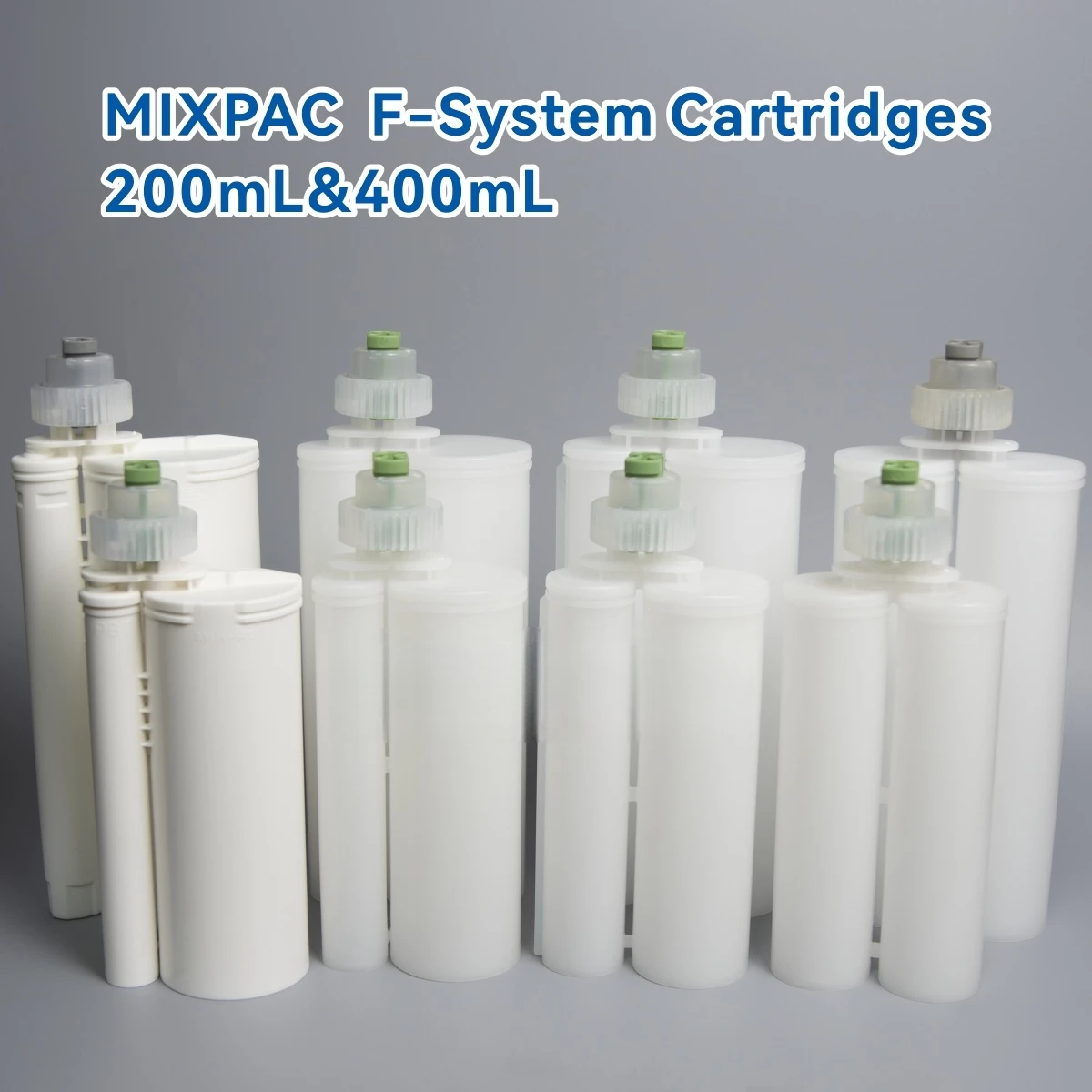 400ml 2:1 Sulzer MIXPAC AF 400-02-10-01 Two-component PP Natural Dual Empty Polyurethane and ...