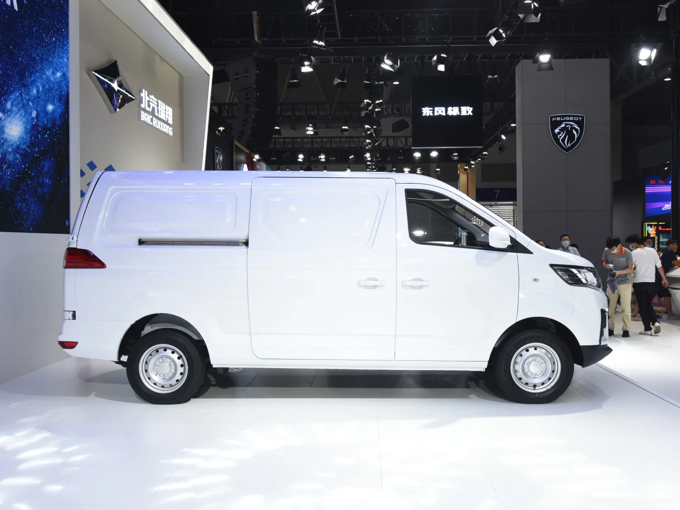 Baic Electric Truck Baic Boteng V2 Ev 260km Single Motor Van With ...