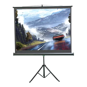 Floor Rising On Stand 60 Inch Home Theater Screen Projector Outdoor ...