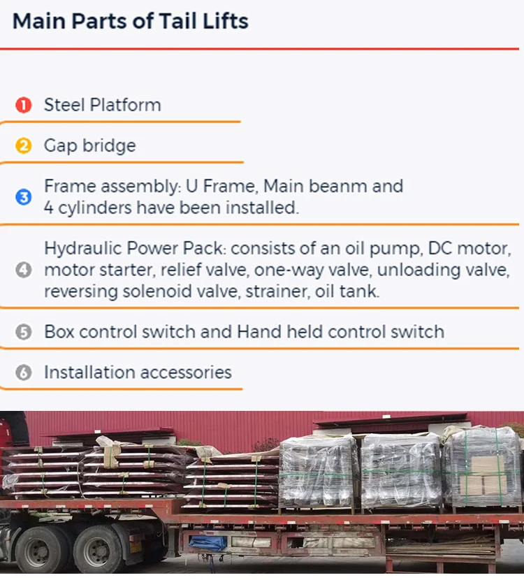 Aluminum 1.5ton 2ton Ramps - Durable Truck Liftgate Boards