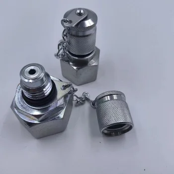 Customizable 1/2 Inch Hydraulic Test Fittings Pressure Test Fitting ...