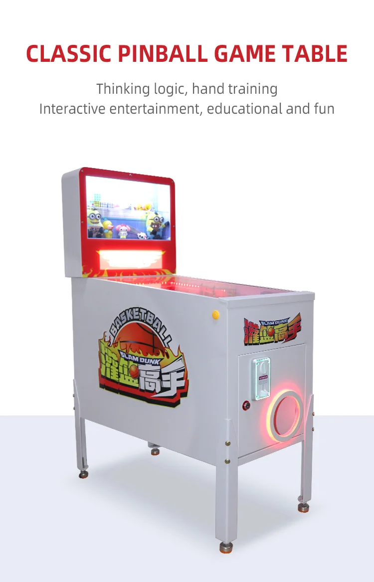 4K 49'' Screen Virtual Digital Pinball Game Machine