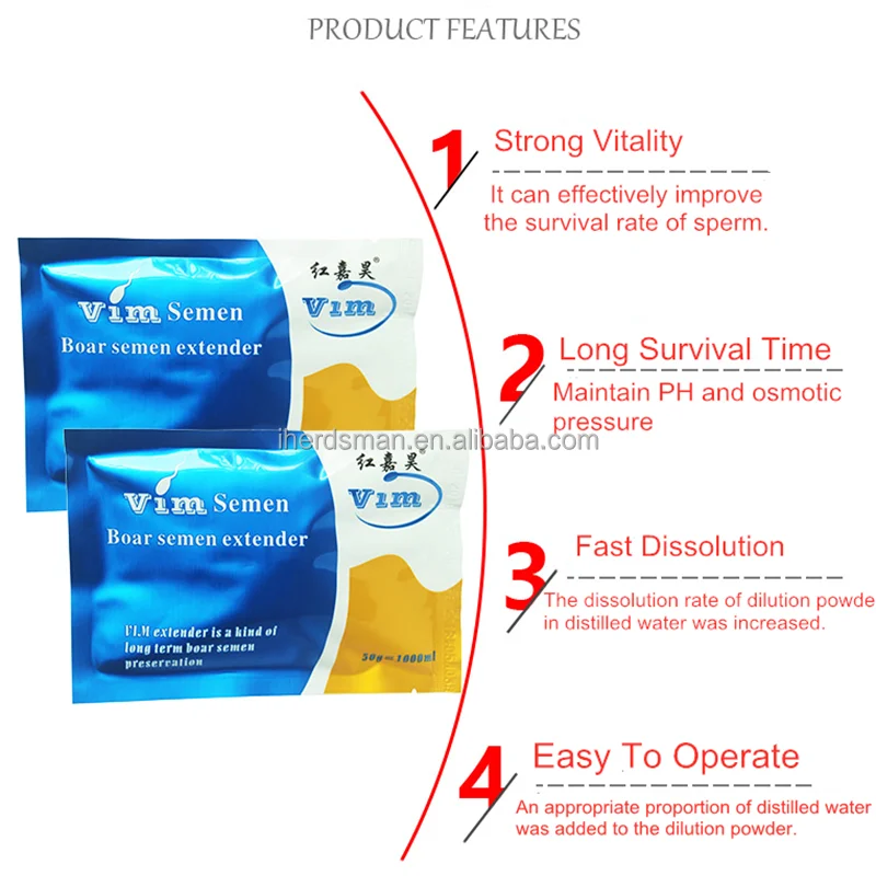 VIM Pig Semen Extender - Enhance Boar Insemination Efficiency