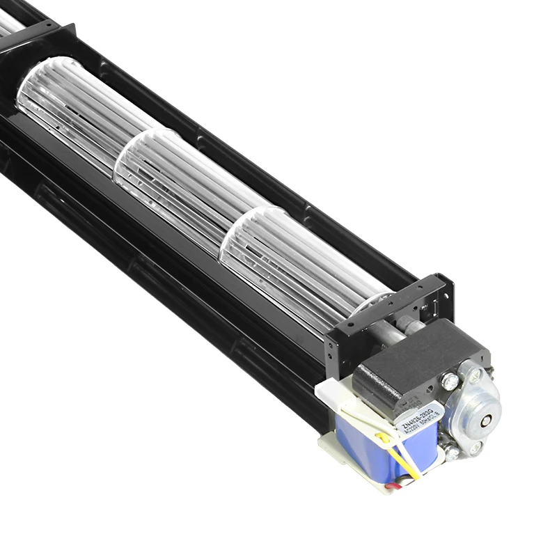 Prsk Ac 220v 40mm Crossflow Blower Aluminum Blade Tangential Fan Silent ...