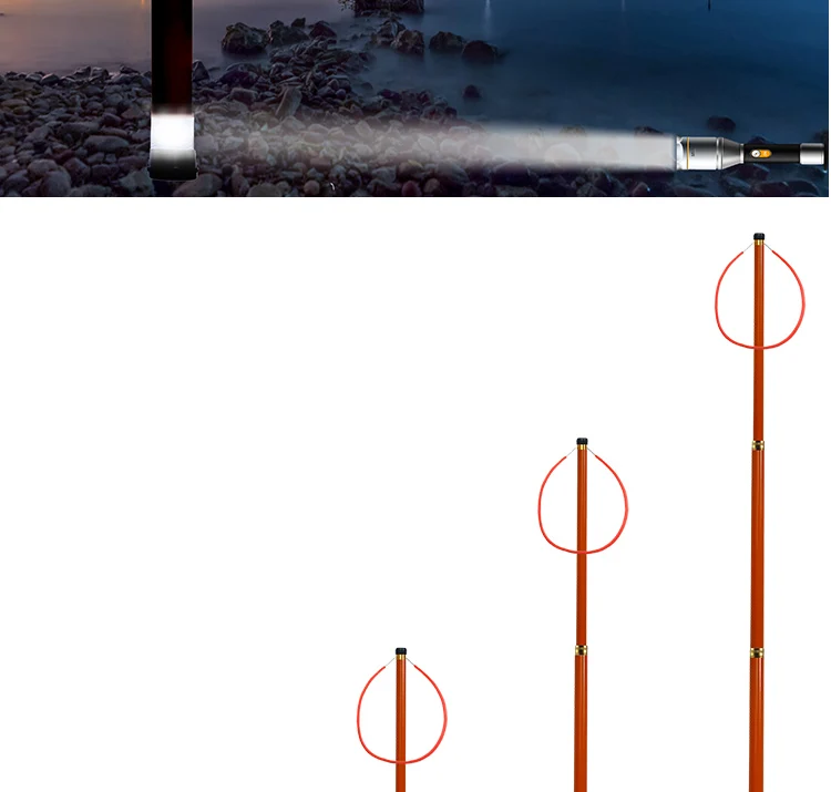 Fiberglass Wrapped Swimming Pool Water Rescue Poles Lifesaving Hook ...