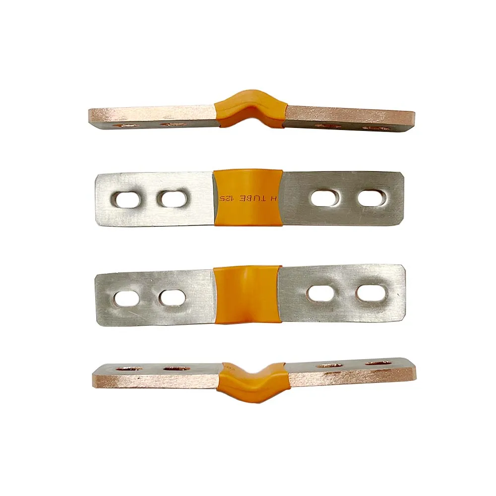 Copper Laminated Flexible Busbars And Connectors Semi-flexible Busbar ...
