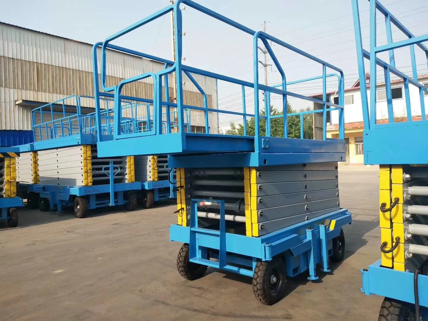 Mobile Electric Scissor Lift Vertical Scissor Lift Platform 4m-18m ...