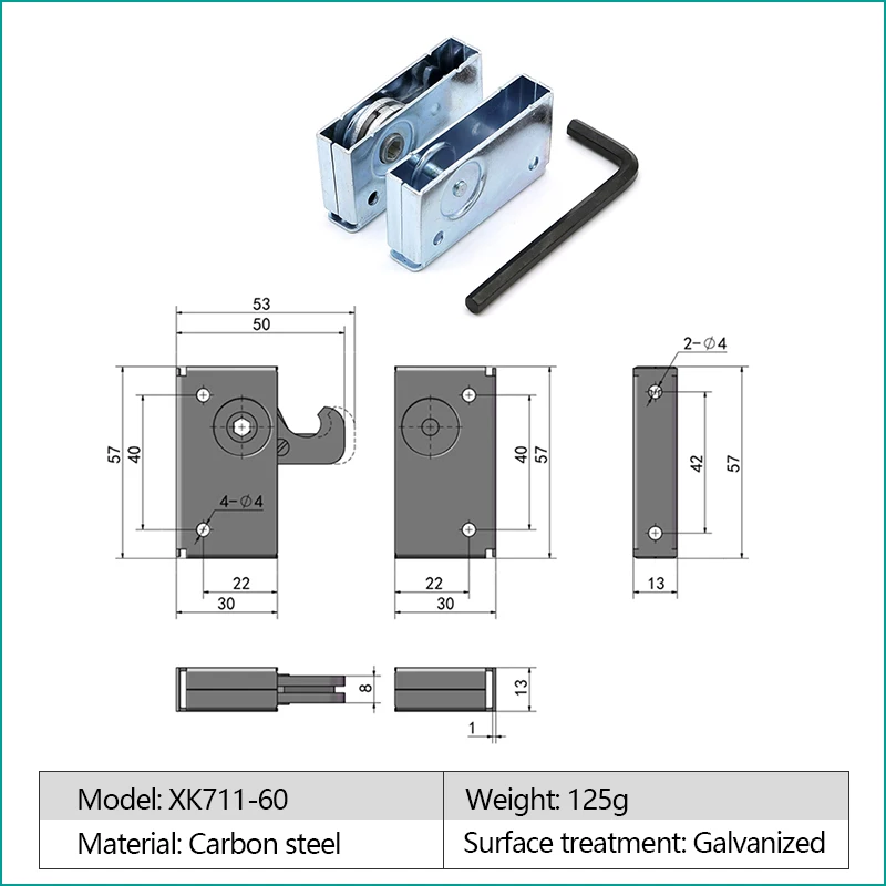 R5 Panel Fastening Draw Latches LED Screen Hidden Connection Lock Edge ...