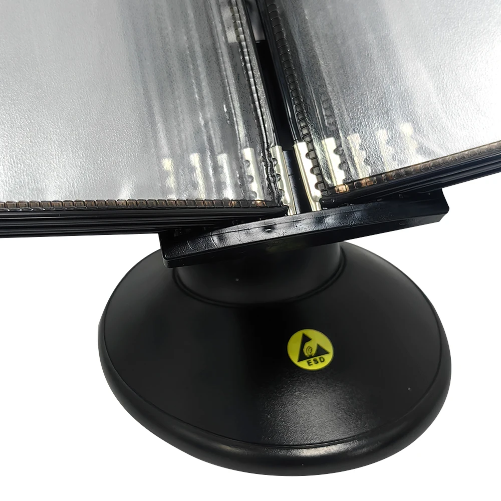 A4 Wall Mounted Rotary Shaft Display Anti-Static Rack