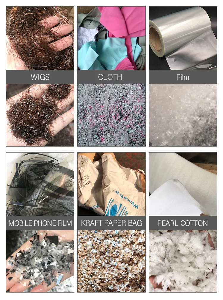 Clothes Shredder Textile Crusher Small Fabric Shredding Recycling ...