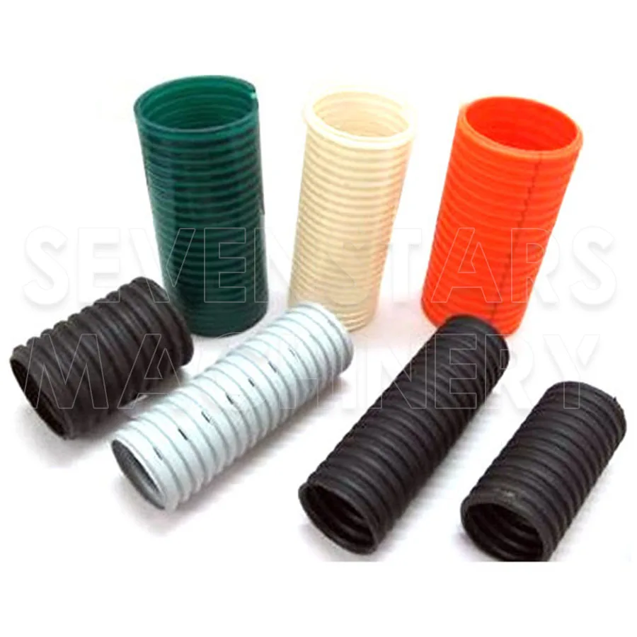 Pp Pe Pvc Single Wall Corrugated Pipe Machine/shisha Hookah Hose ...